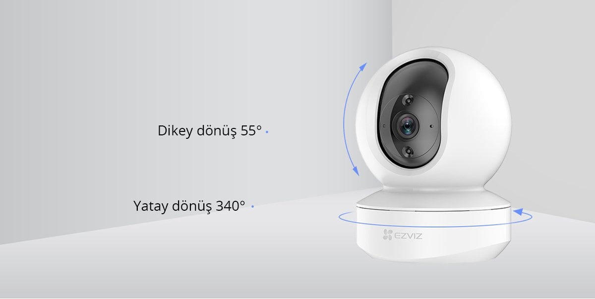 Ezviz CS-TY1 (4MP) - Akıllı Wi-Fi ve Eğimli Kamera