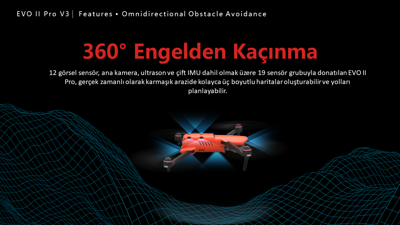 Autel EVO 2 Pro V3 Rugged Bundle - 6K | 1 inch CMOS | 4K HDR