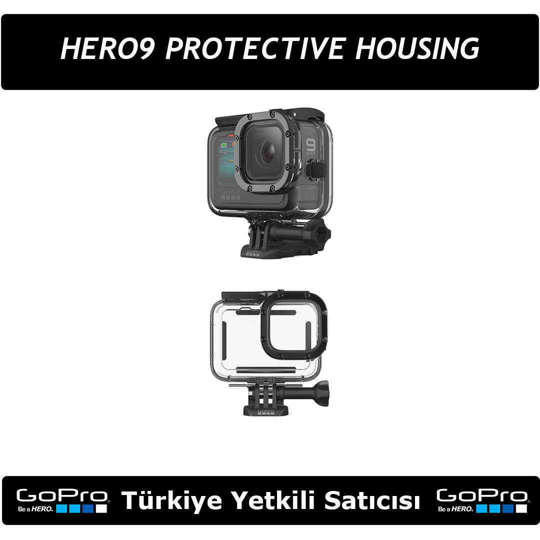 GoPro Protective Housing (HERO13 & HERO12 Black İçin) - 11/10/9 Uyumlu